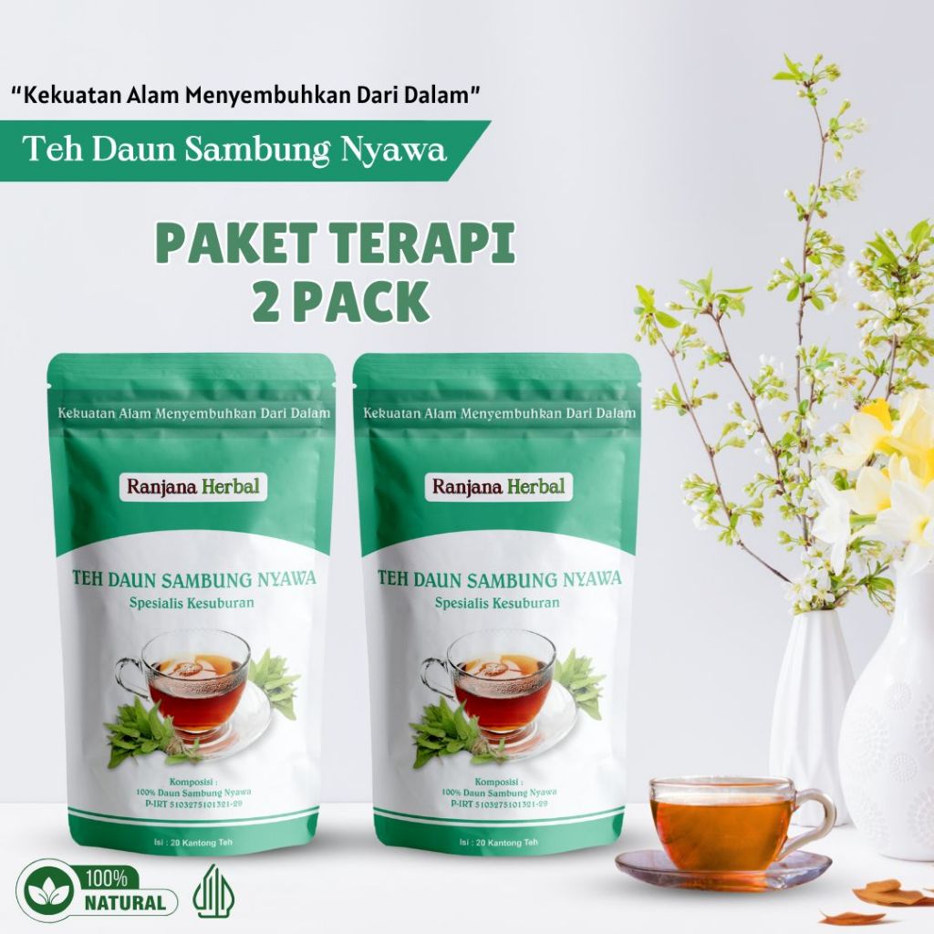 Jual Paket Teh Celup Sambung Nyawa Obat Kesuburan Hamil Kista Mani ...