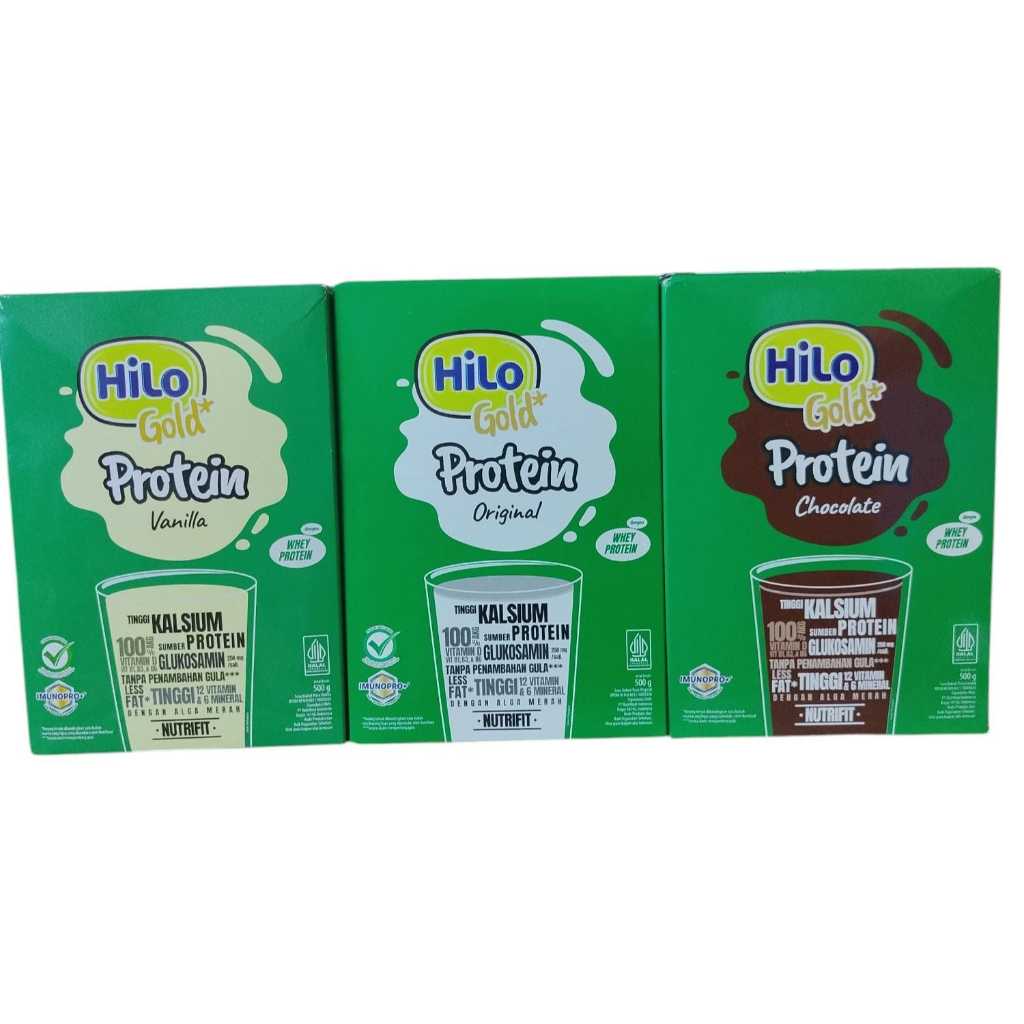 Jual Hilo Gold Protein 500g | Shopee Indonesia