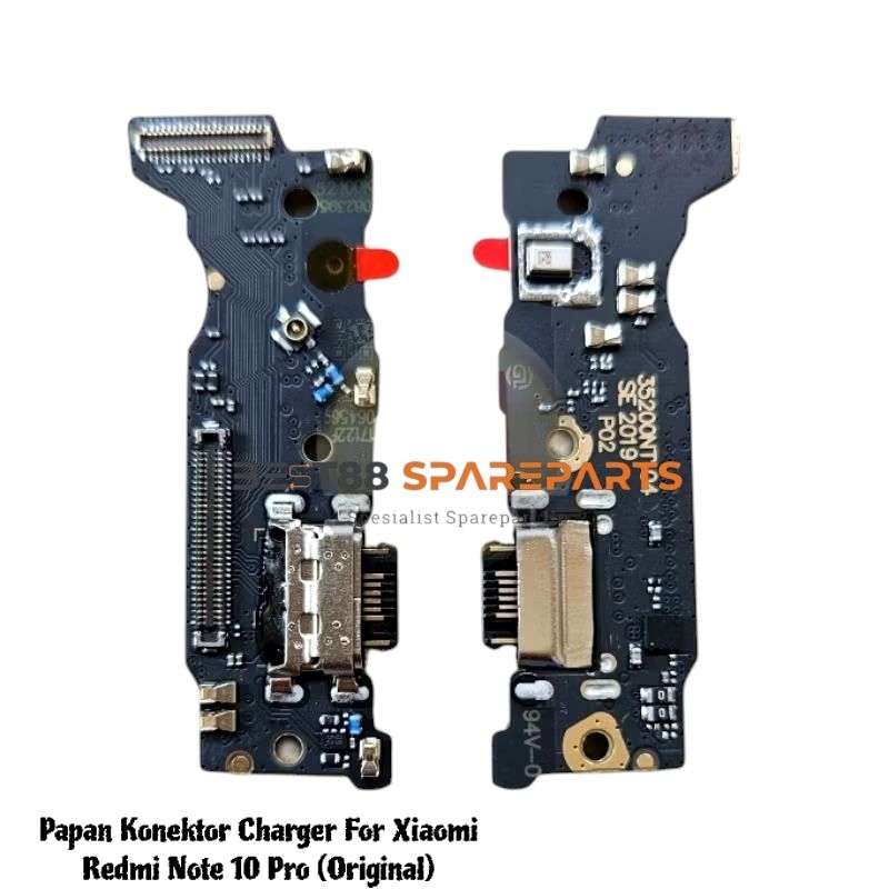 Jual Original Ada IC - Papan PCB Konektor Charger & MIC Xiaomi Redmi Note 10 Pro 4G / M2101K6G ...