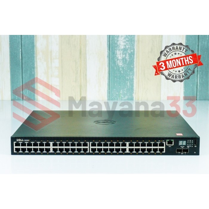 Jual Switch Dell N2024 24 Port dan N2048 48 Port 2 Port SFP Uplink 10GB ...