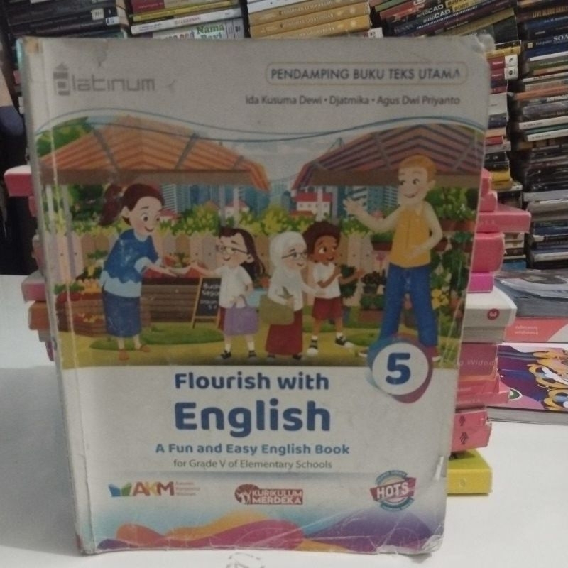 Jual buku english for grade 5 of elementary school kurikulum merdeka ...