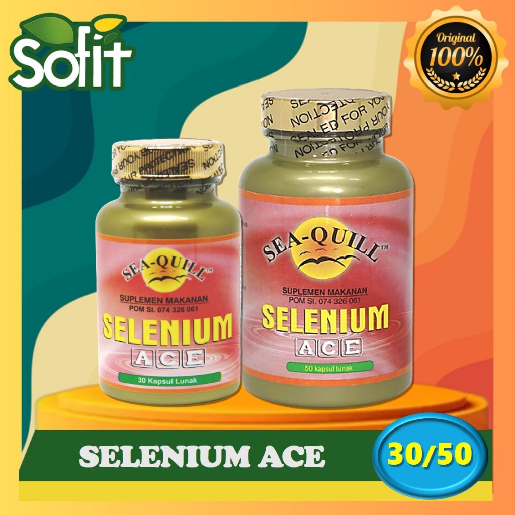 Jual Sea-Quill Selenium A C E Isi 30s&50s - Sea Quill - Seaquill ACE ...