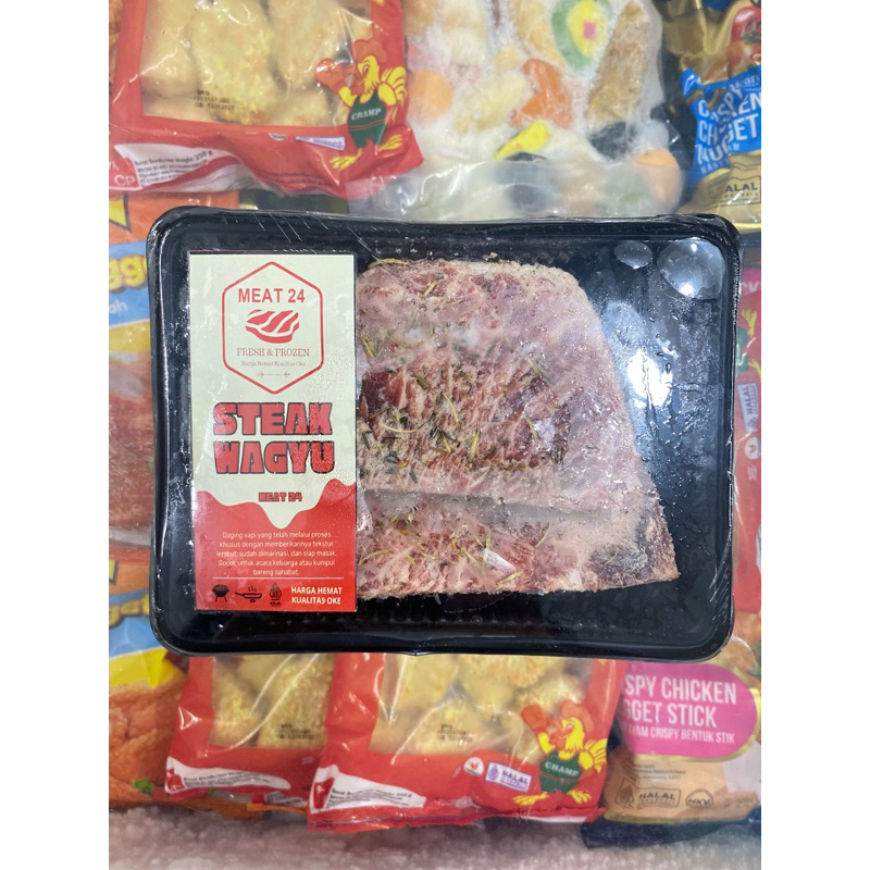 Jual MEAT 24 Daging Steak Wagyu Meltique 250gr | Shopee Indonesia