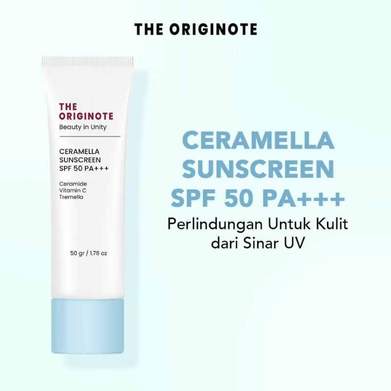 Jual THE ORIGINOTE Ceramella Sunscreen SPF 50 PA+++ | Shopee Indonesia