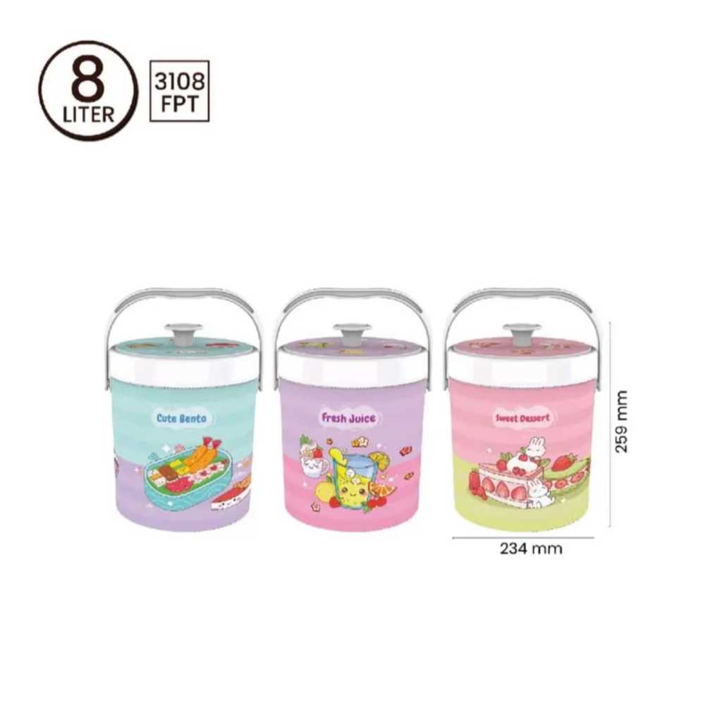 Jual TERMOS NASI NAIBA 8 LITER RICE BUCKET TEMPAT NASI TERLARIS TERMOS ...