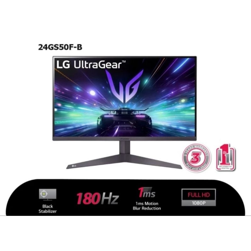 Jual LG UltraGear 24GS50F-B 23.8* FHD VA Gaming Monitor 5ms 180Hz ...