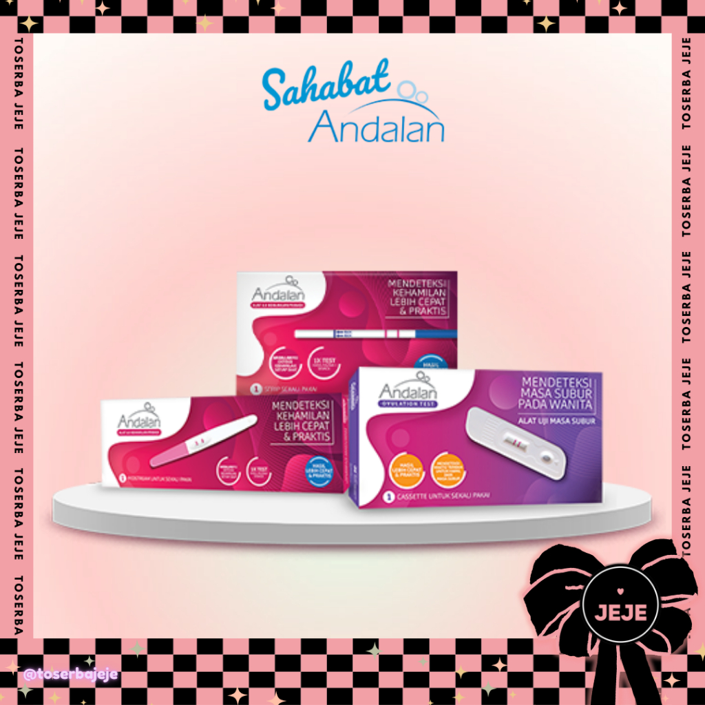 Jual [PRIVASI AMAN] Andalan Pregnancy Test Pack (Uji Kehamilan ...