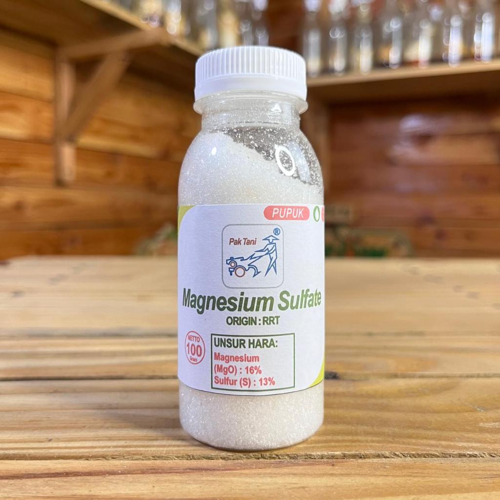 Jual Pupuk Mikro Unsur Magnesium Sulfate Pak Tani Kemasan 100 Gram Repack | Shopee Indonesia