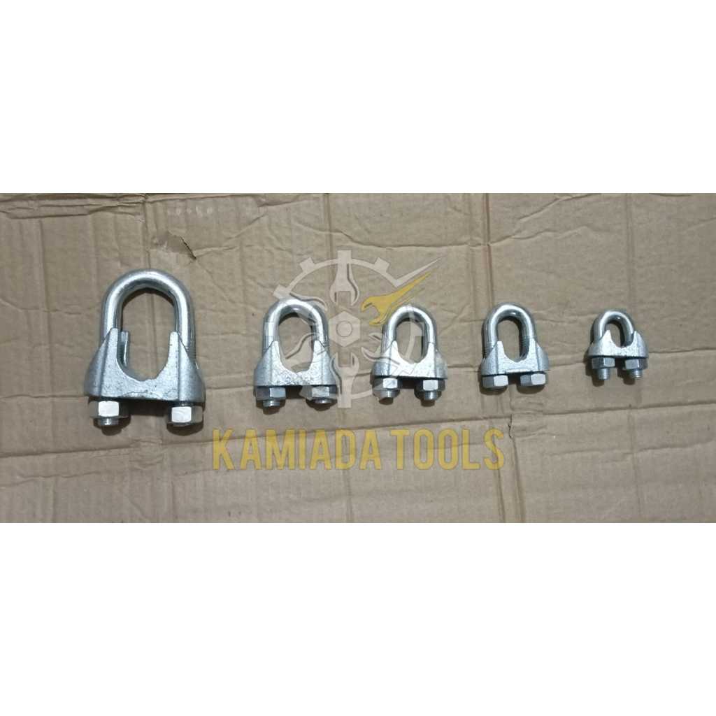 Jual Klem sling/Kuku macan/Wire rope klip M8 | Shopee Indonesia