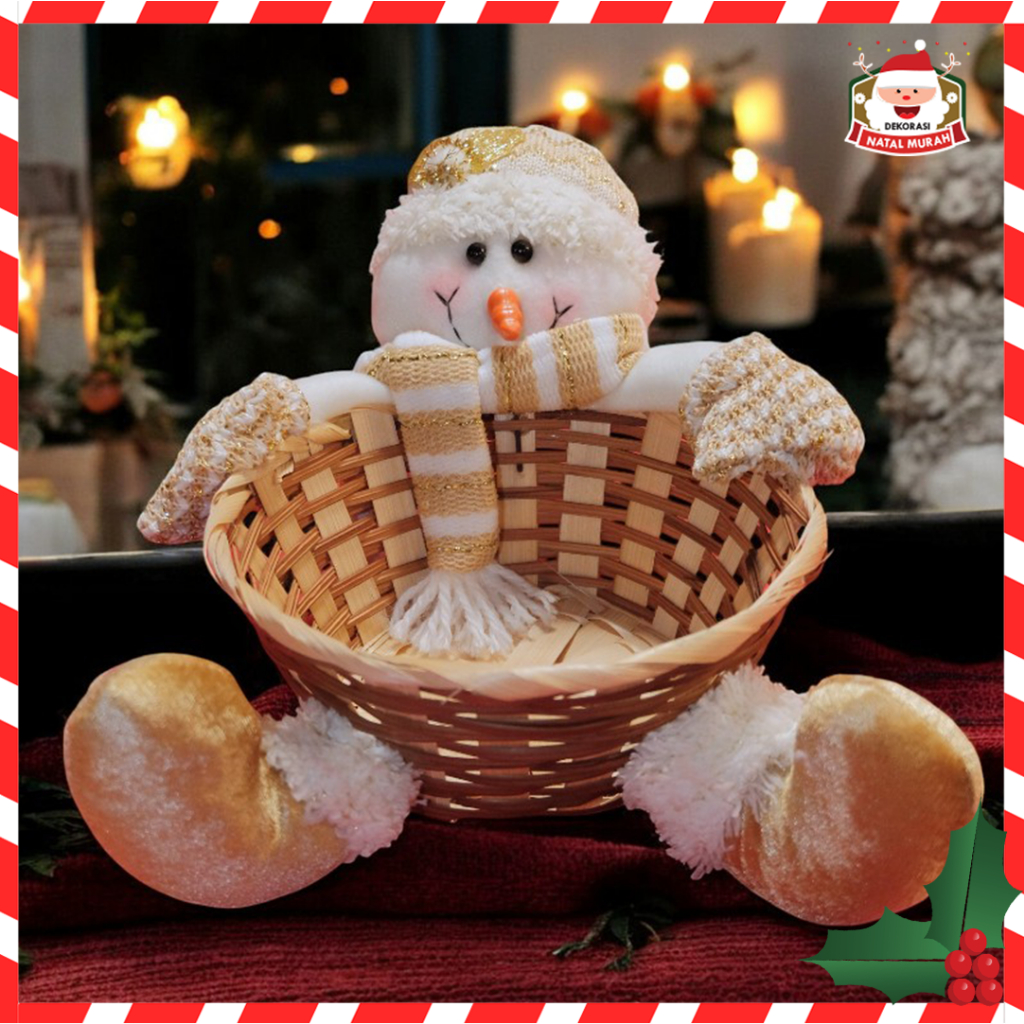 Jual Boneka natal Boneka Snowman mini Boneka Snowman boneka natal ...