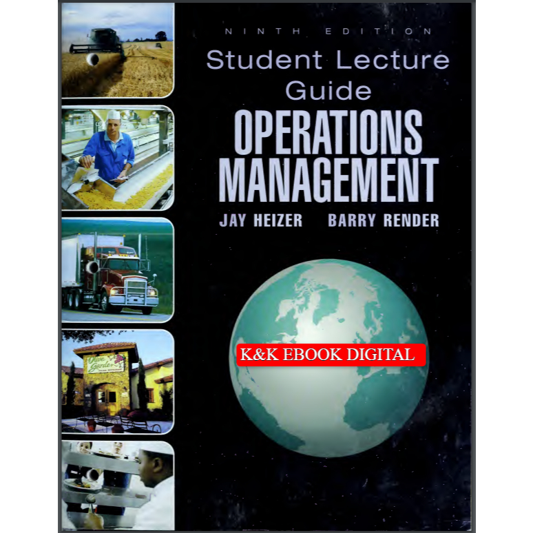 Jual (Pdf) Buku Student Lecture Guide Operations Management | Shopee ...