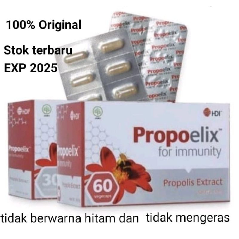 Jual Propoelix for immunity(10,30 & 60 caps)100%ORI Exp 2025 | Shopee ...