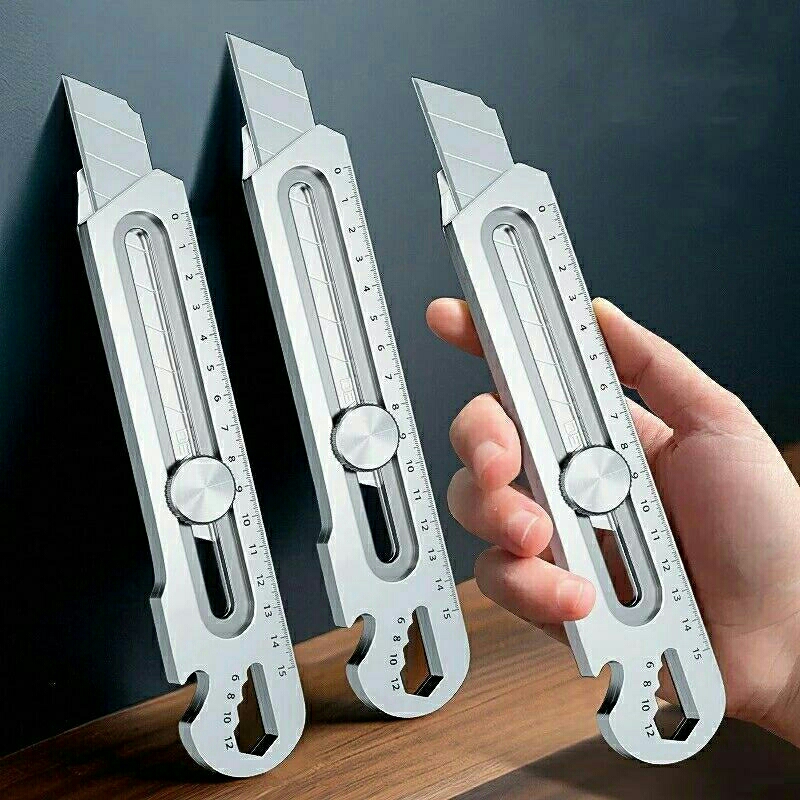 Jual PISAU KATER PISAU CUTTER KNIFE STAINLESS STEEL 6 IN 1 SERBAGUNA ...