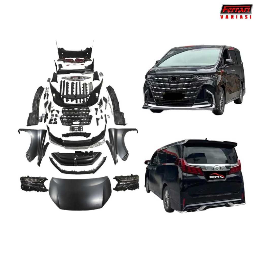 Jual BODYKIT UPGRADE ALPHARD 2015 TO 2024 | Shopee Indonesia