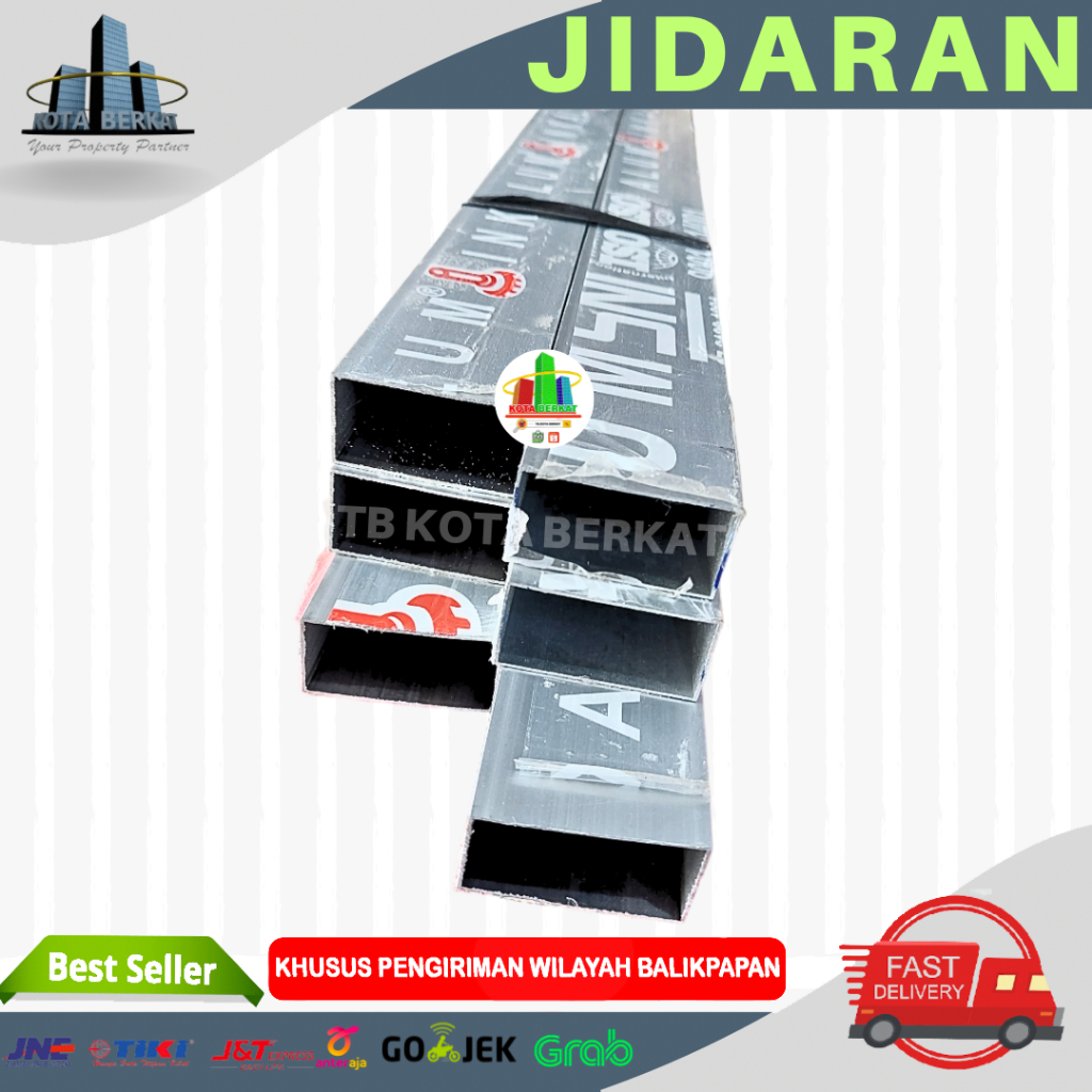 Jual JIDAR ALUMUNIUM PLESTER / JIDARAN / JIDAR HOLLOW ALUMUNIUM ...