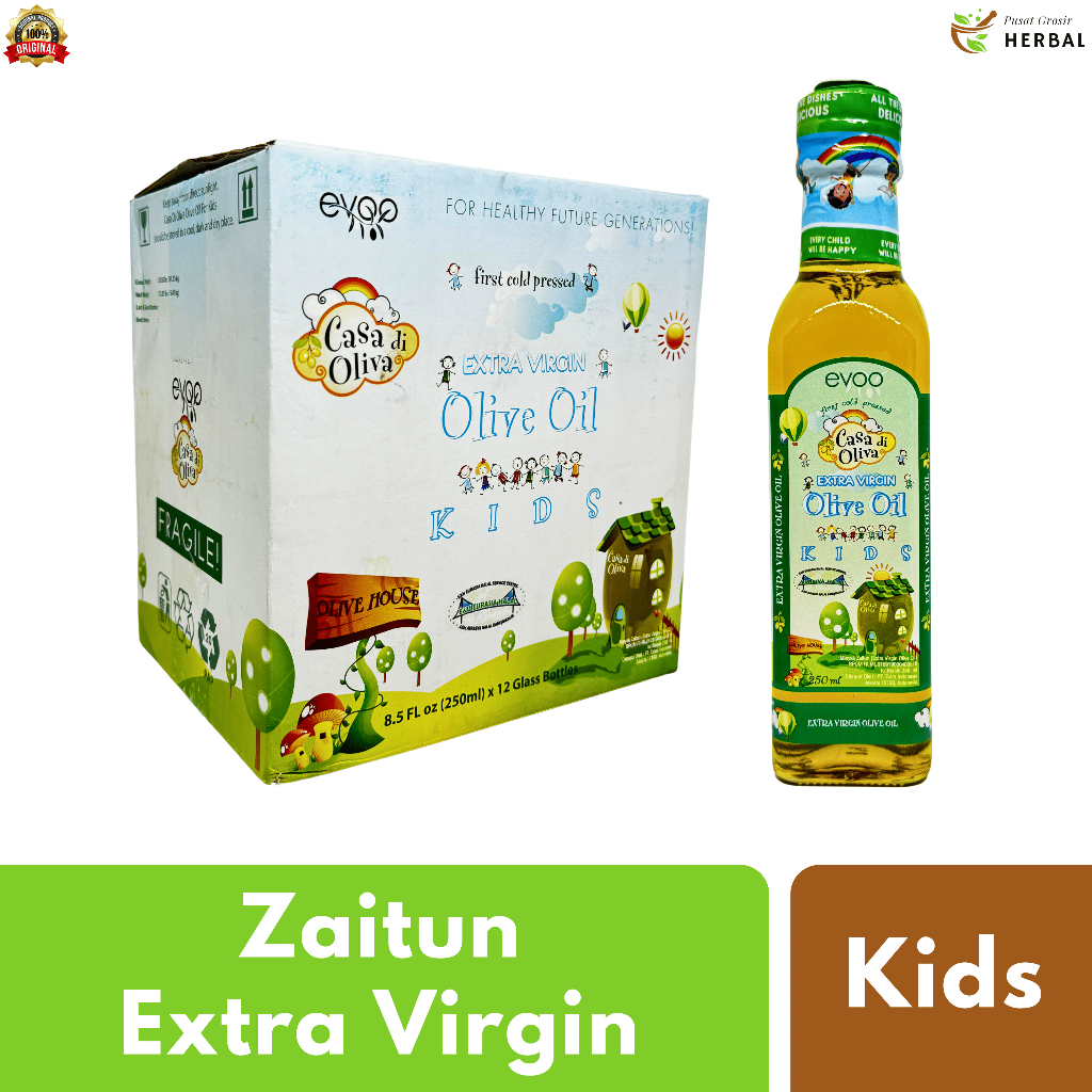 Jual Minyak Zaitun Evoo MPASI Bayi Extra Virgin Olive Oil Original 100% ...