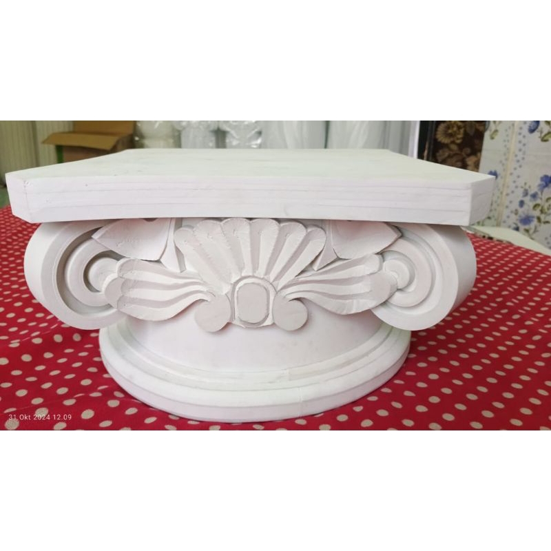 Jual kepala pilar dekorasi bahan spon karet diameter 28cm | Shopee ...