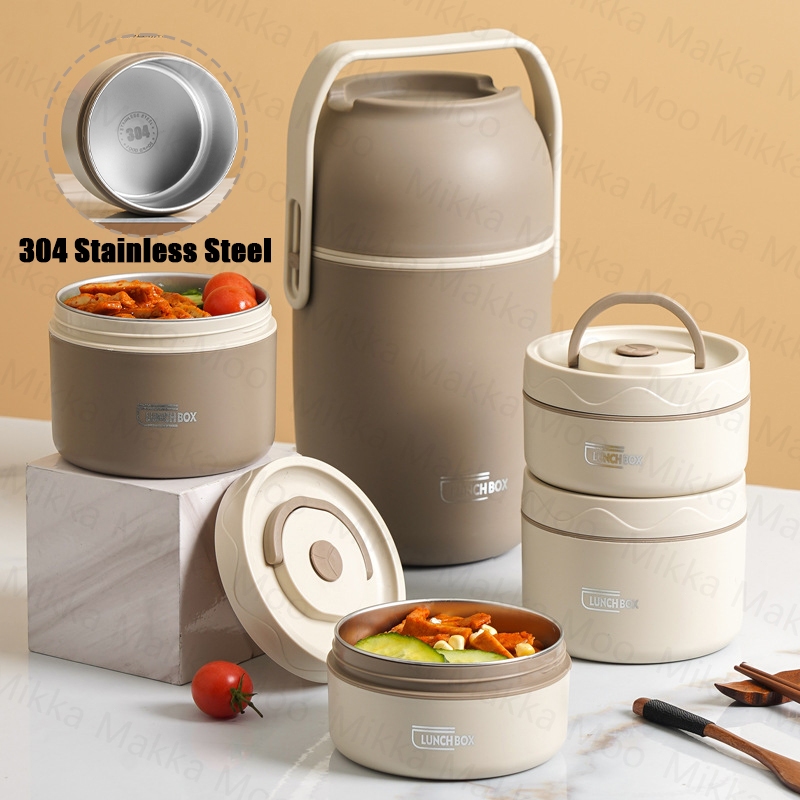 Jual Stainless Steel Lunchbox Kotak Rantang 3 Susun Rantang Catering ...