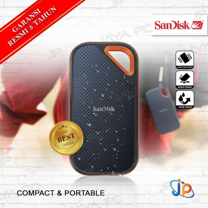 Jual Sandisk SSD Extreme PRO External Portable 2TB USB C 3.1 | Shopee Indonesia