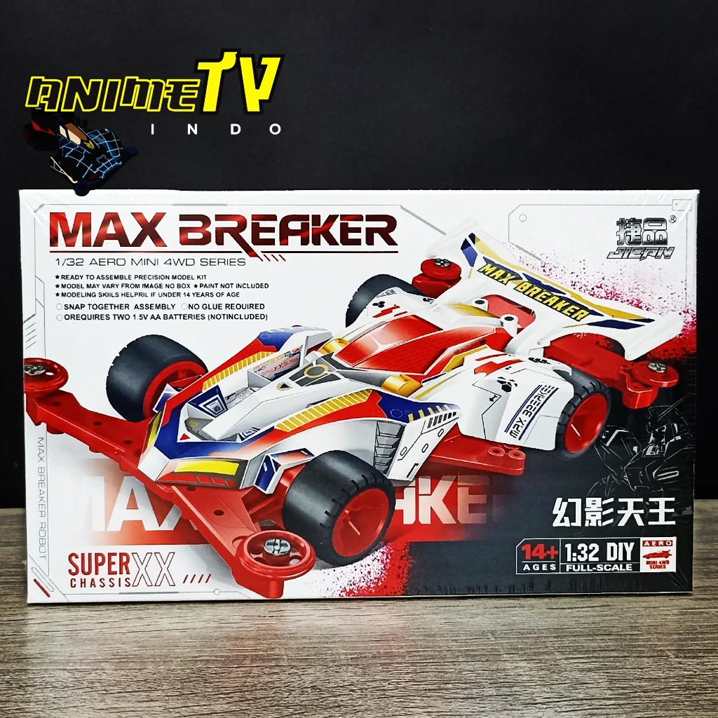 Jual Rep Tamiya Mini 4wd Max Breaker Gundam Merk Jiepin / Jeipin Super ...