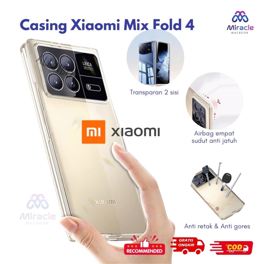 Jual ANTI KUNING !! Casing Transparan Hard Clear Case Premium Xiaomi ...