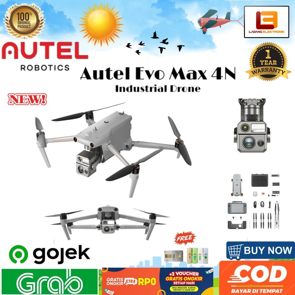 Jual Autel Robotics EVO MAX 4N Drone | Shopee Indonesia