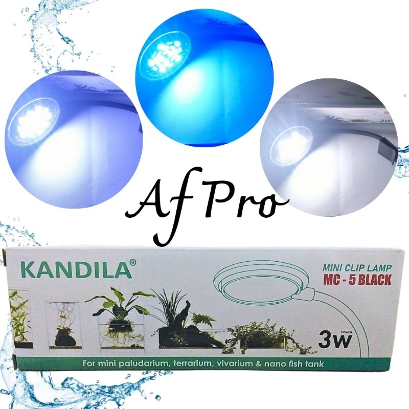 Jual LAMPU JEPIT KANDILA PRO MINI CLIP MC 5 WHITE BLACK LAMPU LED ...