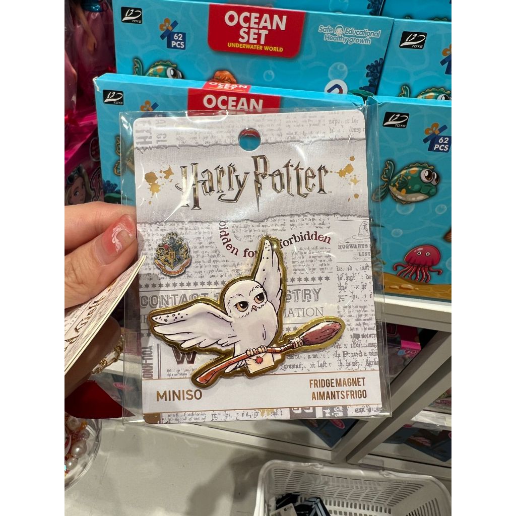 Jual Miniso x Harry Potter Fridge Magnet Kulkas Hedwig Karakter Harpot ...