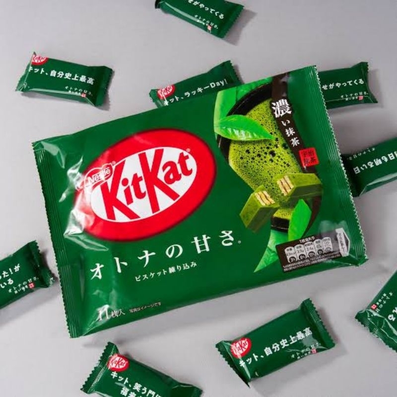 Jual Kit Kat Matcha / Kit Kat Jepang Green Tea / Matcha Kitkat / Kitkat ...