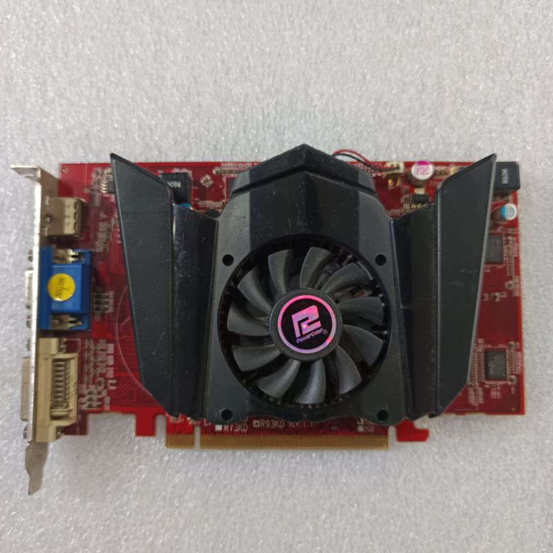 Jual vga card pcie express 1gb ddr3 128bit ATI HD 5570 bekas murah ...