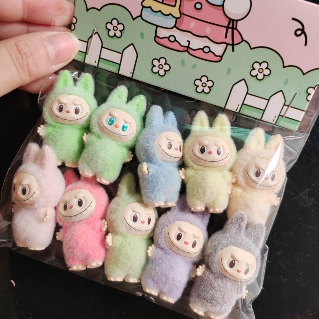 Jual Boneka PopMart Labubu MINI (Boneka Labubu PowerPuffGirl) Boneka ...