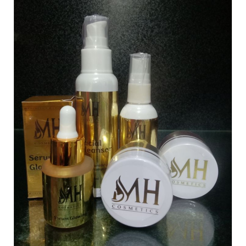 Jual PAKET PREMIUM+SERUM GLOWING MH COSMETIC by MIRA HAYATI 100%ORi | Shopee Indonesia