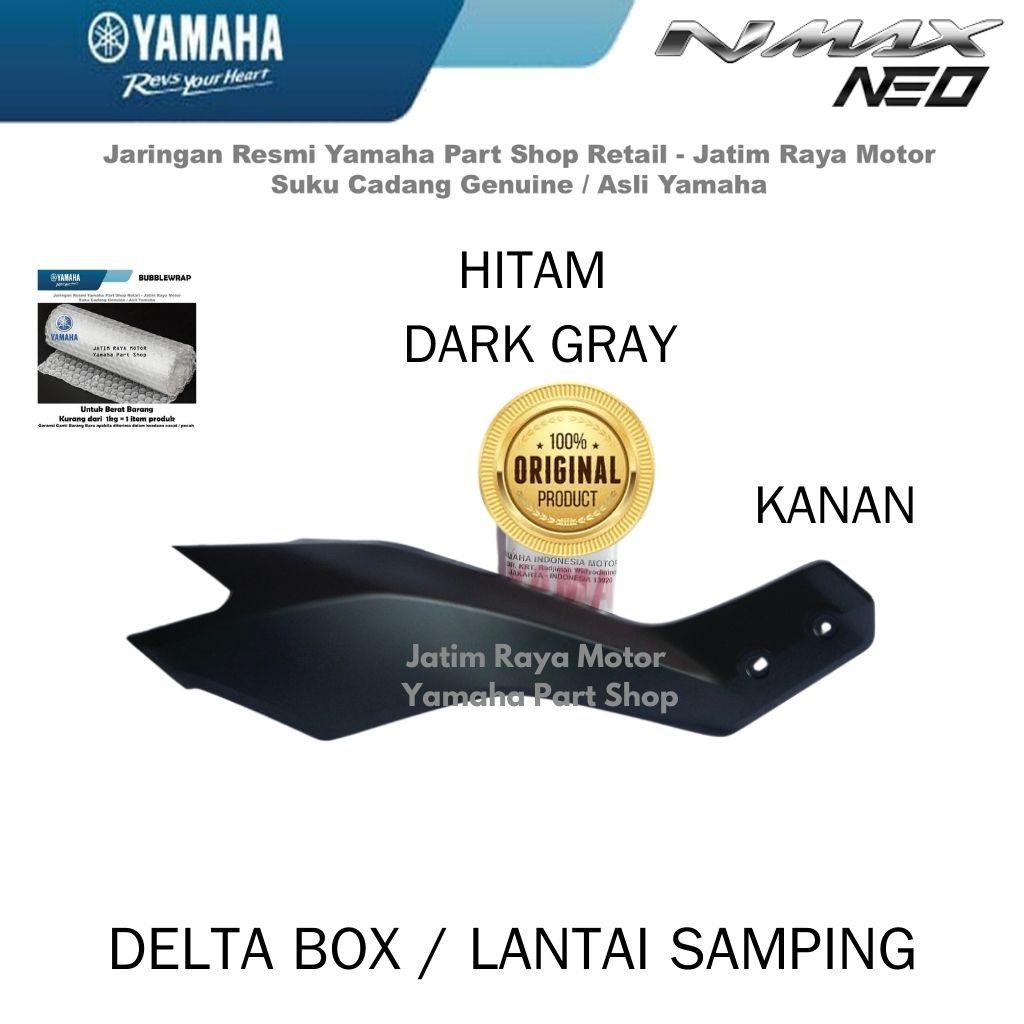 Jual Delta Box Dark Gray Kanan Body Putih Hitam Glossy Biru Muda N Max ...