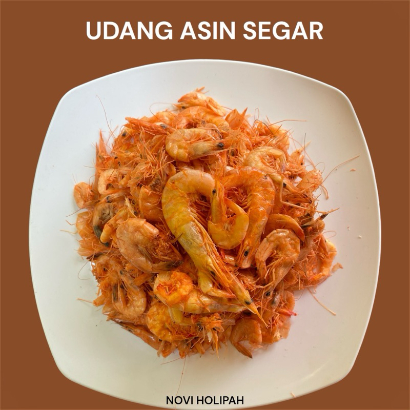 Jual udang ebi segar (ikan asin) udang gurih nikmat terlaris 1kg ...