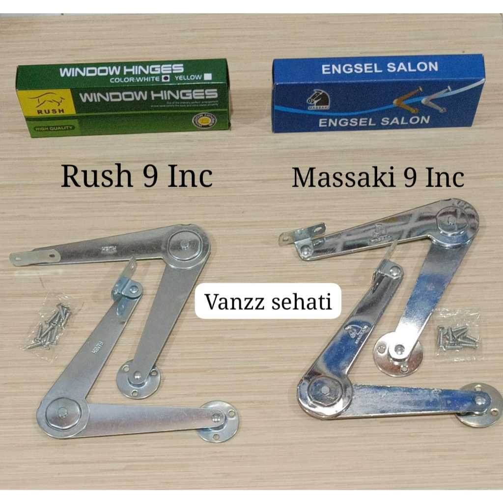 Jual Engsel lipat 9INCH/ sikutan jendela/ engsel salon/ merk Masaki ...