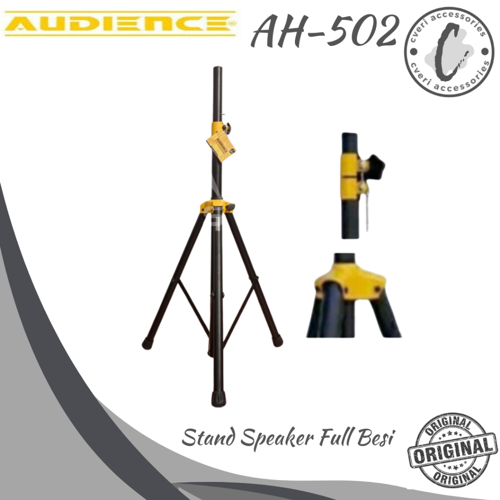 Jual Audience Stand Speaker Full Besi AH502 Kaki Speaker Besi Stand ...