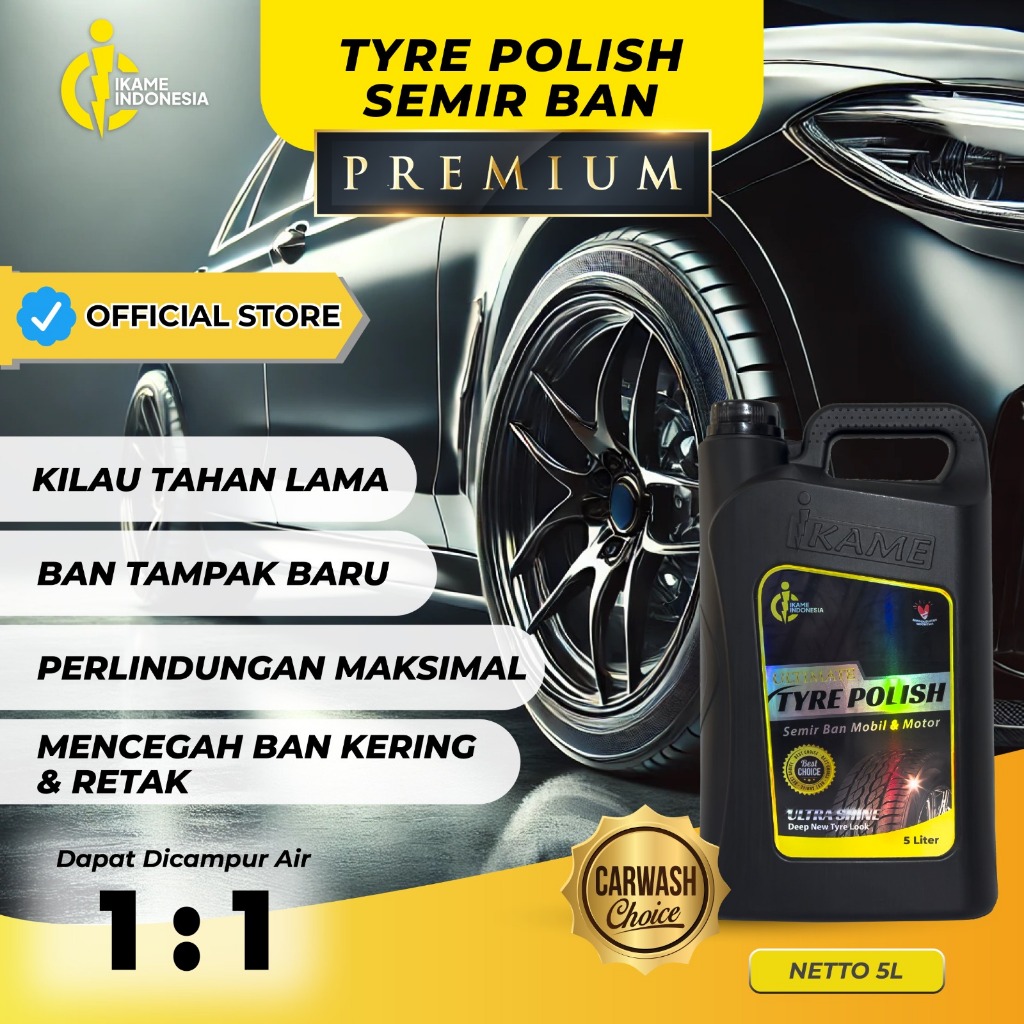 Jual SEMIR BAN MOTOR MOBIL PREMIUM 5 LITER SETARA 10 LITER | Shopee ...