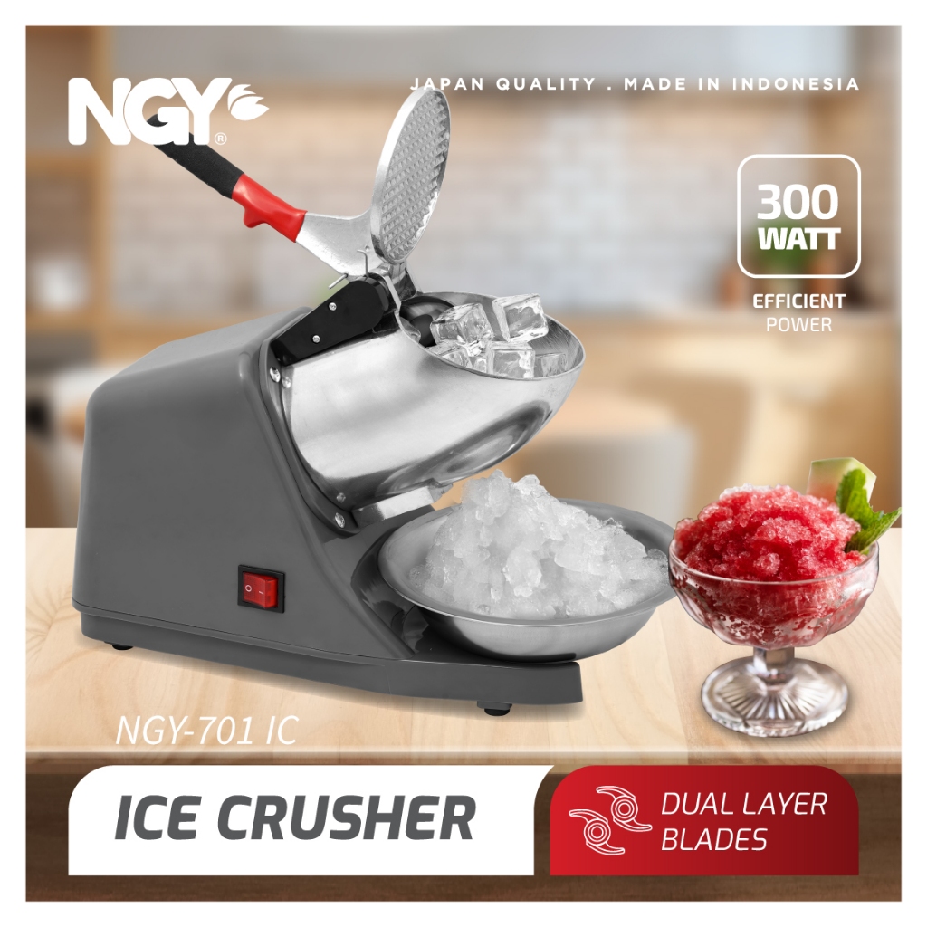 Jual NGY Electric Ice Crusher Shaver / Mesin Penghancur Es Serut ...