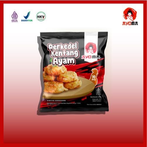 Jual Ayoma Perkedel Kentang Ayam 300 gram ( isi 10 pcs ) | Shopee Indonesia