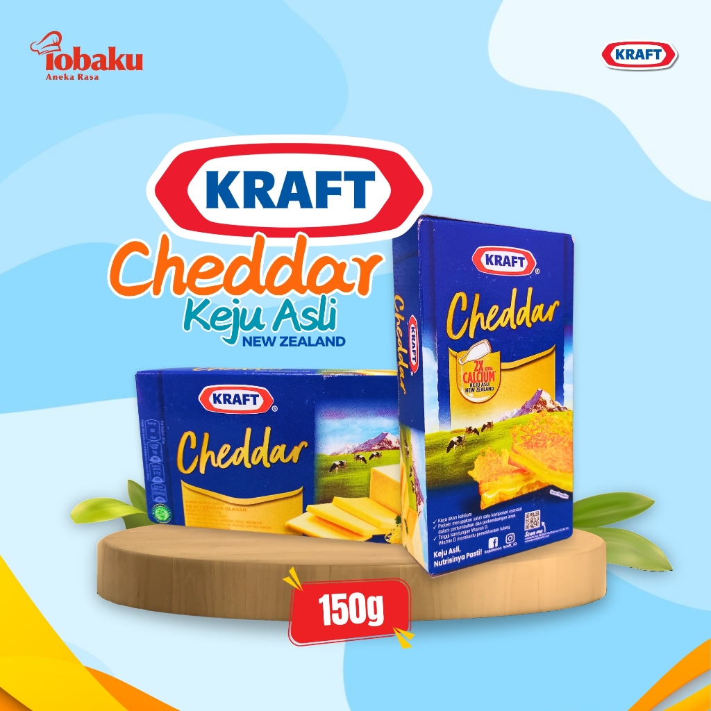 Jual Keju KRAFT Cheese Cheddar 150g | Shopee Indonesia