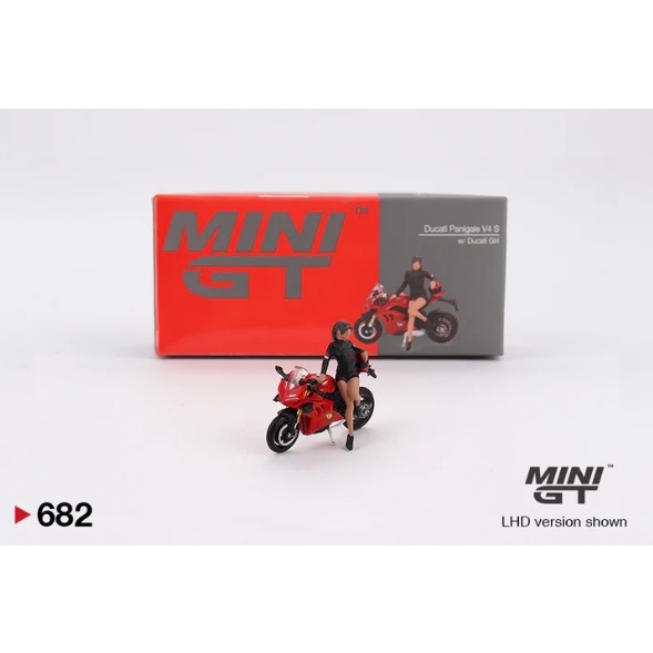 Jual MINI GT 682 Ducati Panigale V4 S with Ducati Girl | Shopee Indonesia