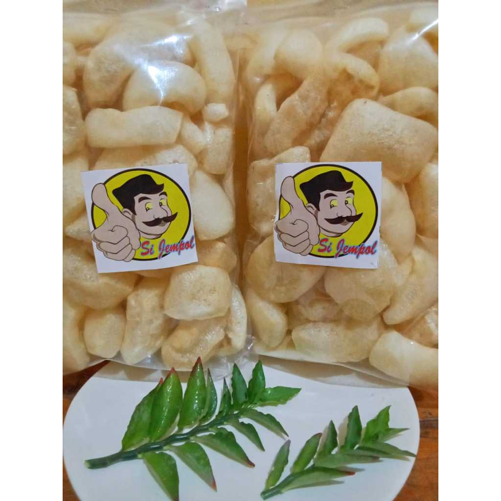 Jual Kerupuk Kulit Sapi Asli Khas Bandung 160 gram (2x80gr) Cemilan ...