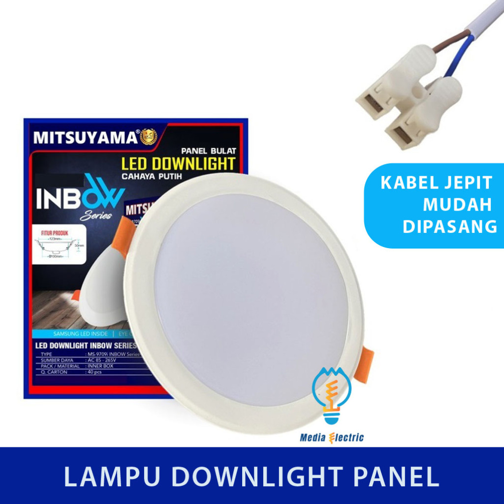 Jual Lampu Downlight LED Inbow 6W 9W 12W 18W / Downlight Panel LED ...