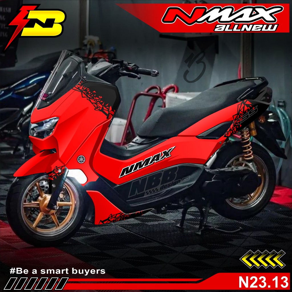 Jual (COD) Decal Sticker Yamaha Nmax New 2020 2021 2022 2023 Full Body ...