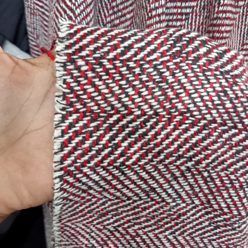 Jual Kain - Kain Tweed Two Tone Import - Kain Tweed Acrilik - Kain ...