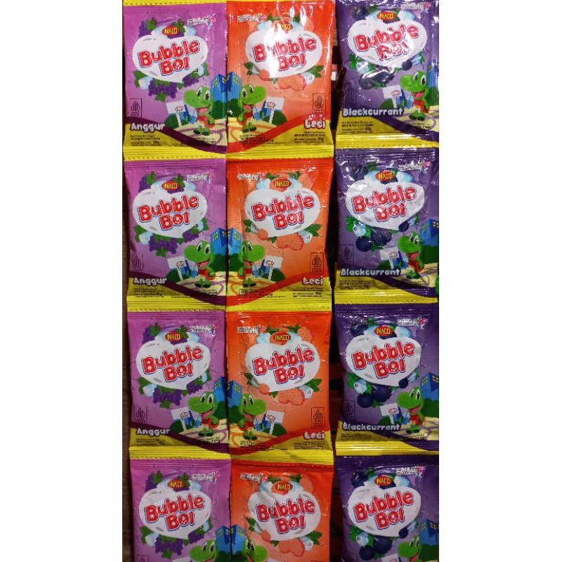 Jual INACO Bubble Bol _ nata decoco All Varian Rasa 1 Renceng Isi 10 ...