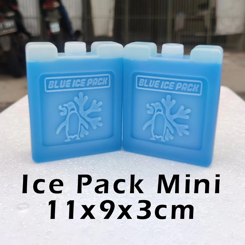 Jual ICE PACK KECIL 11 X 9 X 3 CM MINI BLUE ES GEL PACK Biru Beku ...
