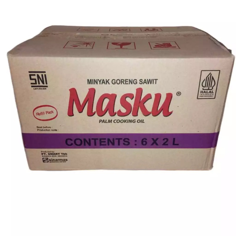Jual Minyak Goreng Masku 2 Liter (1 DUS) | Shopee Indonesia