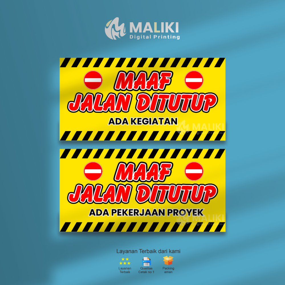 Jual Banner Penutupan Jalan | Shopee Indonesia