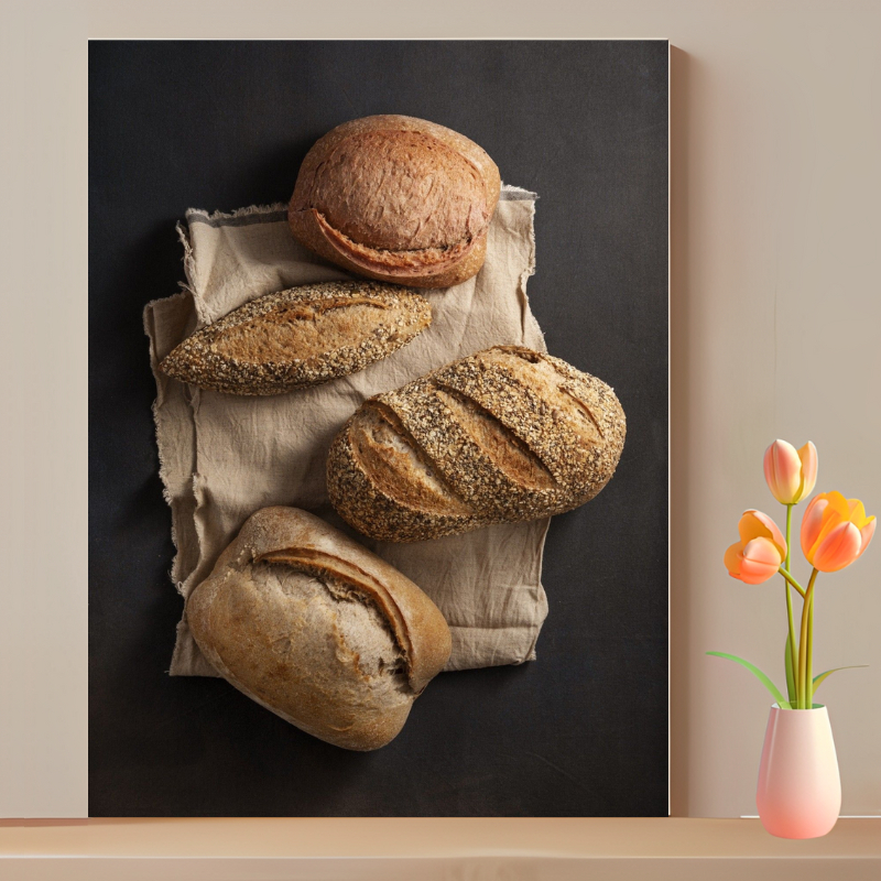 Jual Hiasan Dinding Untuk Resto Gambar Roti Bahan Papan MDF Gb2 ...